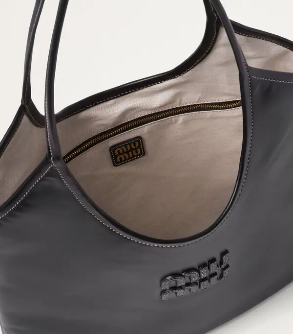 Miu Miu Leather Ivy Tote Bag