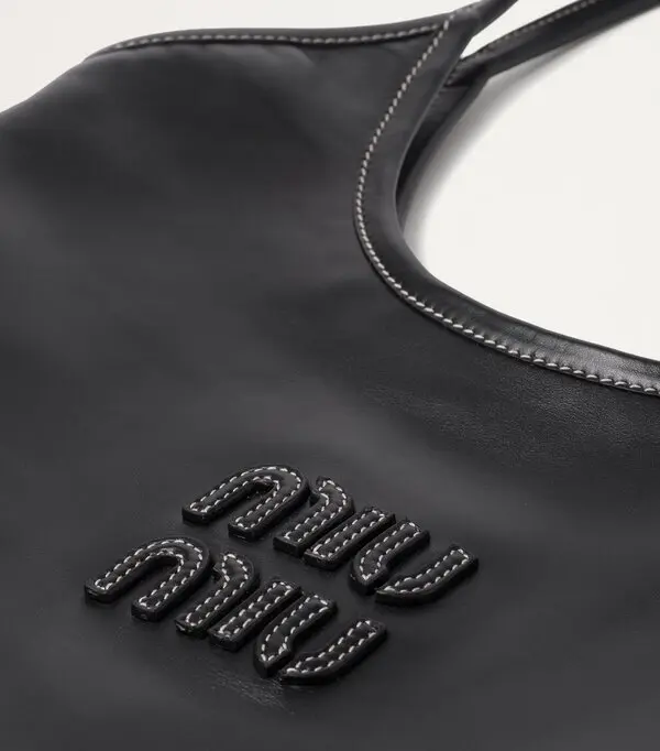 Miu Miu Leather Ivy Tote Bag