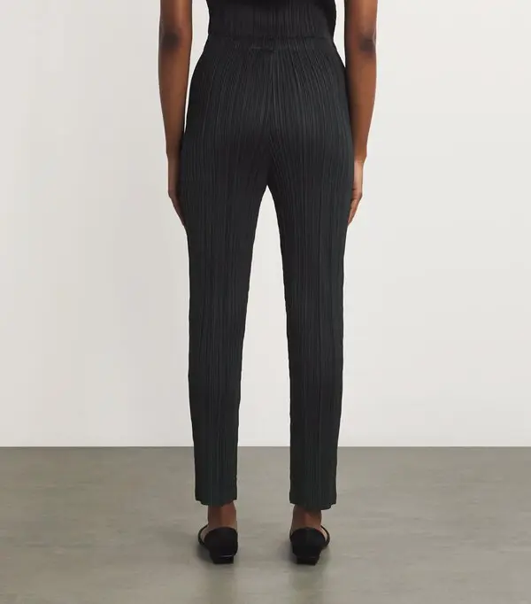 Issey Miyake Straight Leg Trousers
