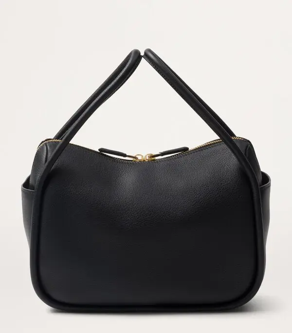 Prada Darling Leather Top Handle Bag - Black