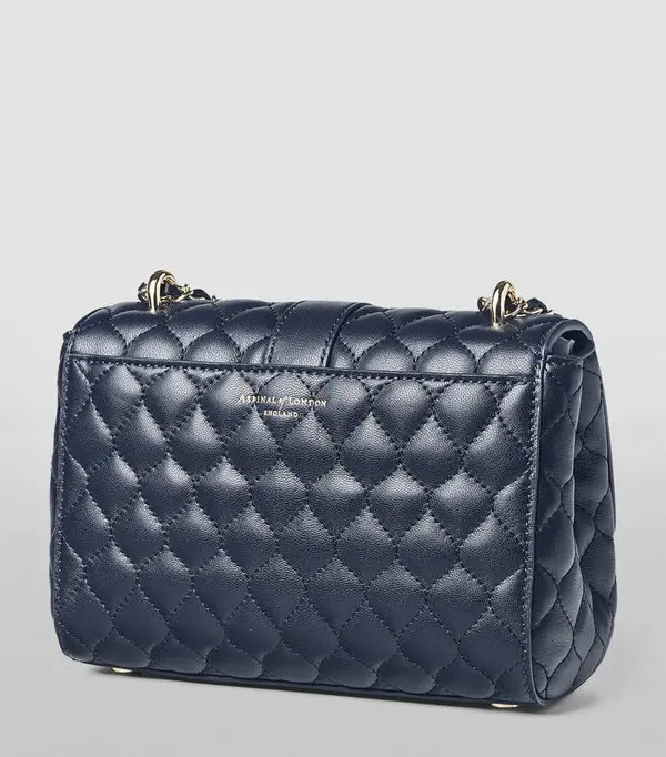 ASPINAL OF LONDON Leather Lottie Shoulder Bag