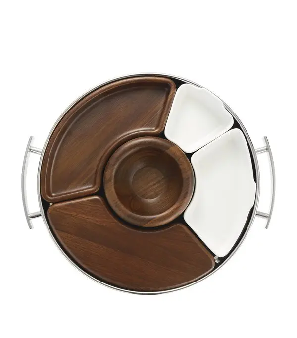 Christofle Stainless Steel Mood Coffee Tray - Silver