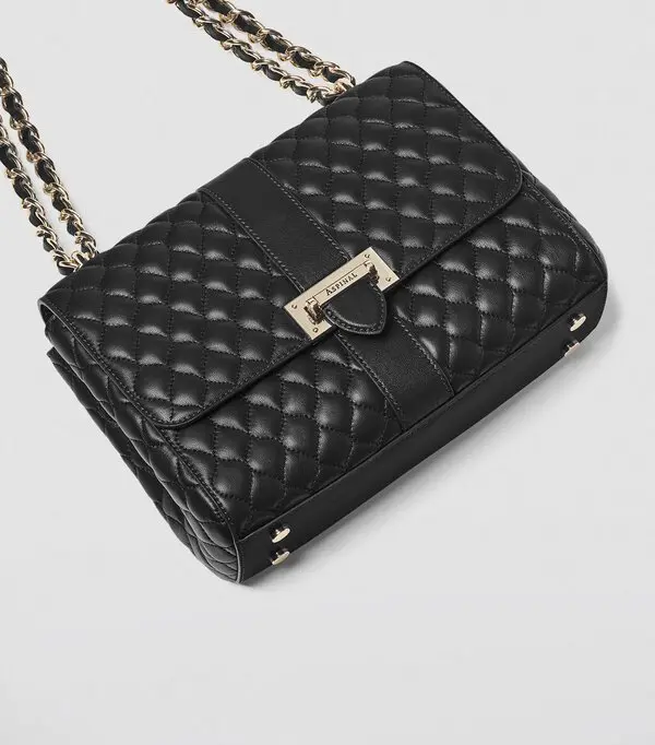 ASPINAL OF LONDON Large Lottie Shoulder Bag