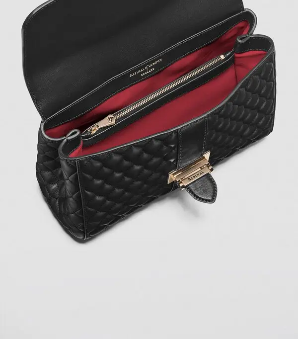 ASPINAL OF LONDON Large Lottie Shoulder Bag