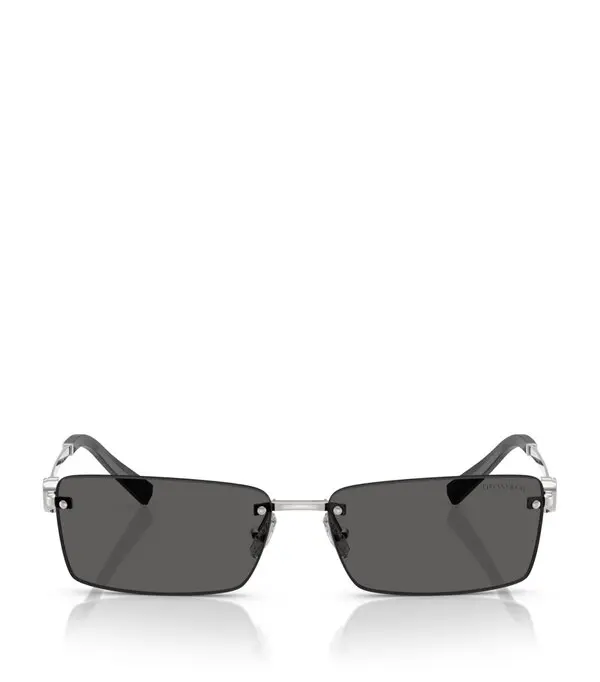 Tiffany & Co. Metal Sunglasses - Silver