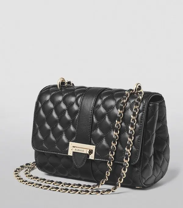 ASPINAL OF LONDON Leather Lottie Shoulder Bag