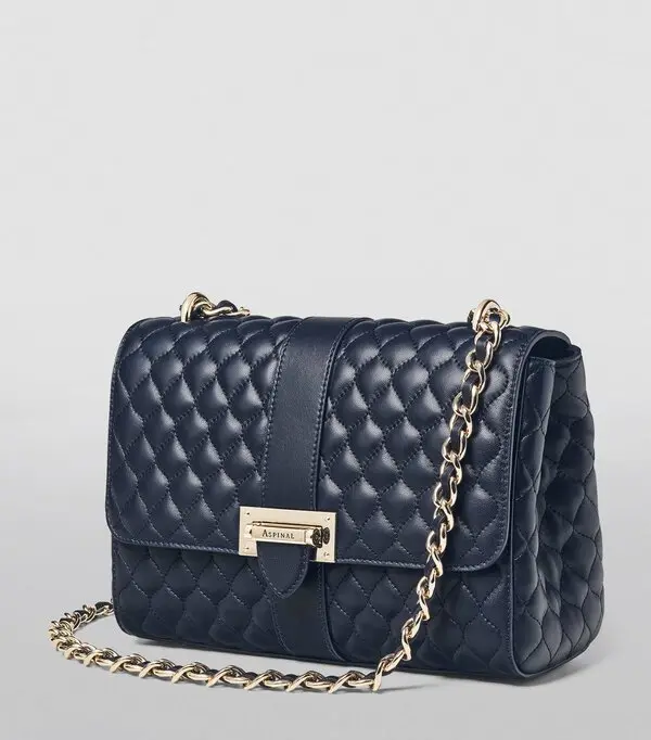 ASPINAL OF LONDON Large Lottie Shoulder Bag