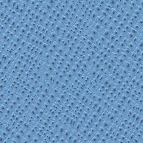 Smythson Panama Leather Compact Card Holder - Blue