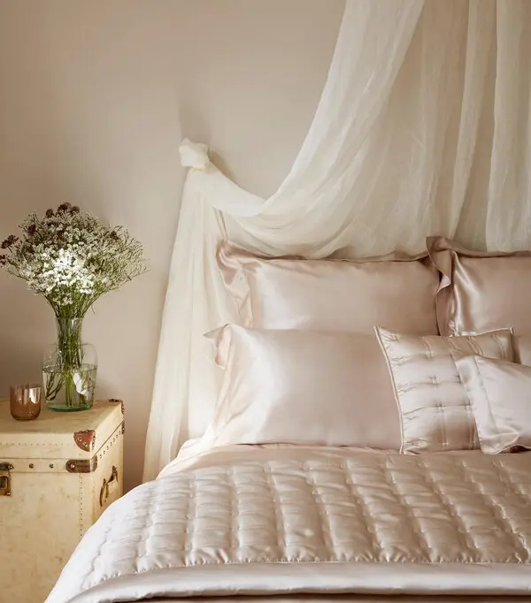 Gingerlily Silk Oxford Pillowcase - Pink