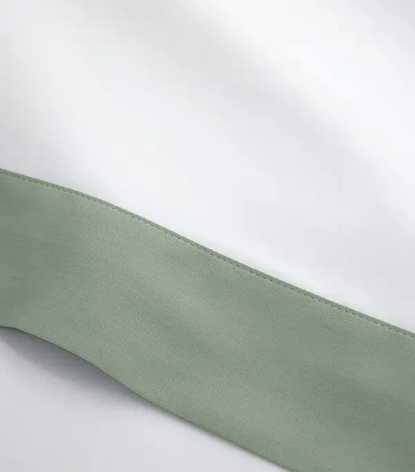 YVES DELORME Linea Veronese Flat Sheet - Green