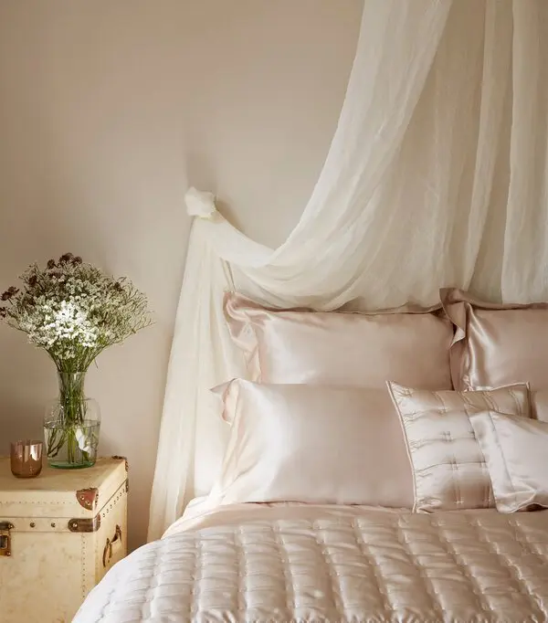 Gingerlily Silk Pillowcase - Pink