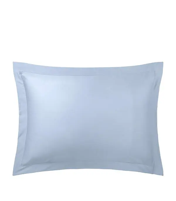 YVES DELORME Triomphe Oxford Pillowcase - Blue