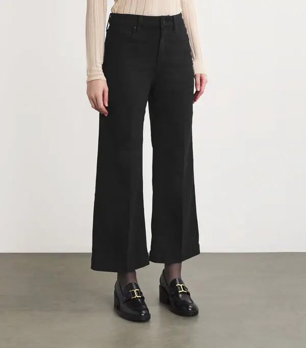 Paige Anessa Wide-leg Cropped Jeans