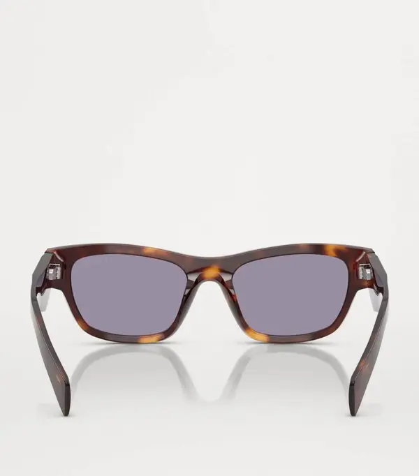Prada Acetate Square Frame Sunglasses
