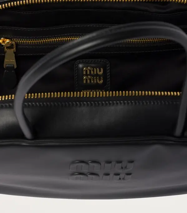 Miu Miu Leather Top-handle Bag