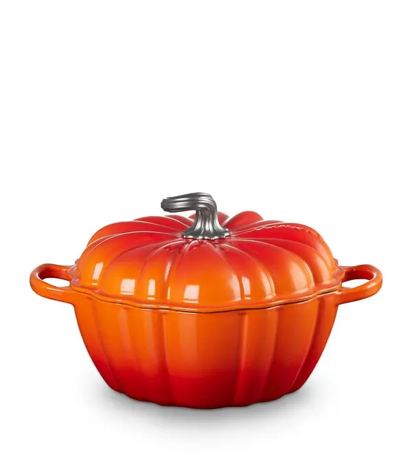 LE CREUSET Cast Iron Pumpkin Casserole Dish