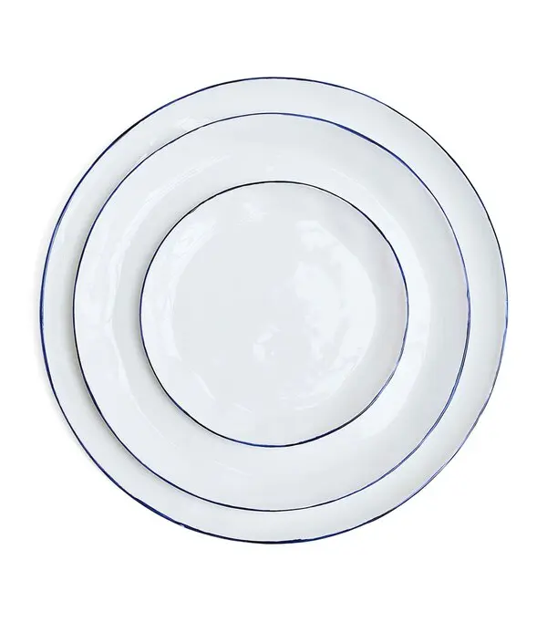 FELDSPAR Set Of 4 Cobalt Dinner Plates