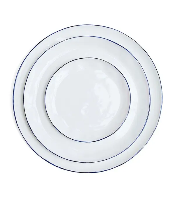 FELDSPAR Set Of 4 Cobalt Dinner Plates