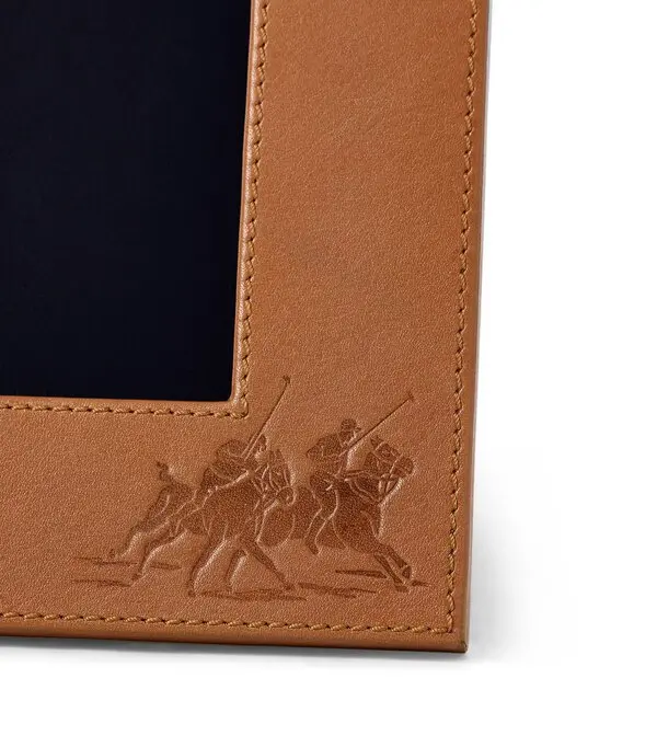 Ralph Lauren Leather Garrett Frame