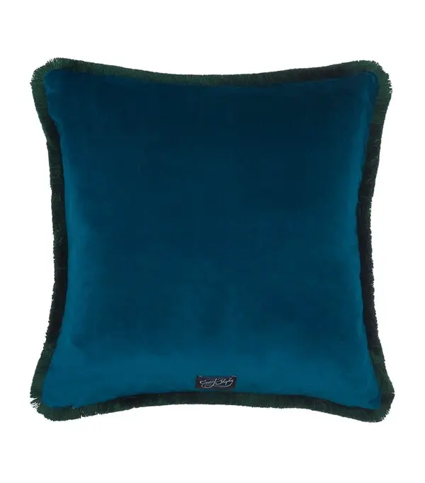 EMMA J SHIPLEY Velvet Lynx Cushion