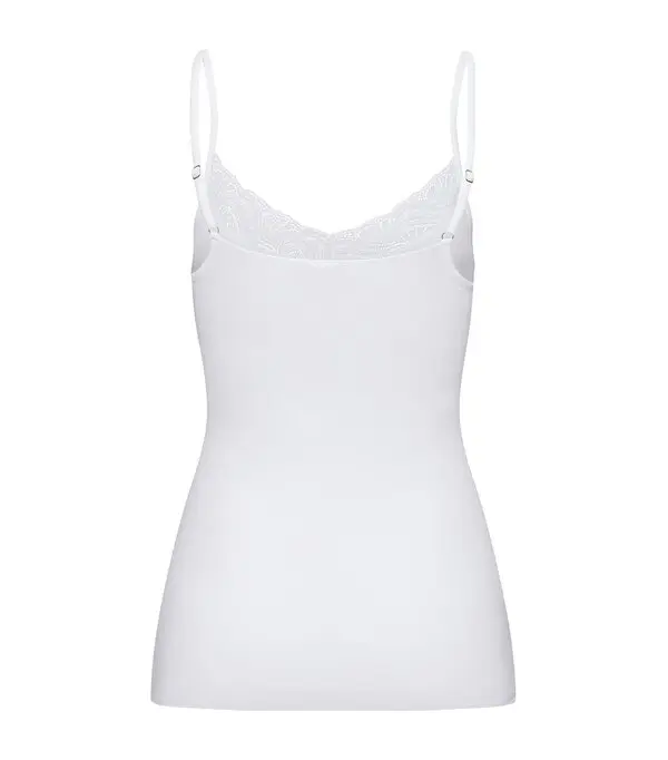 Hanro Cotton Delight Lace Trim Camisole
