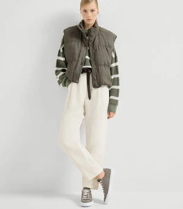 Brunello Cucinelli Suede Low-top Lace-up Sneakers