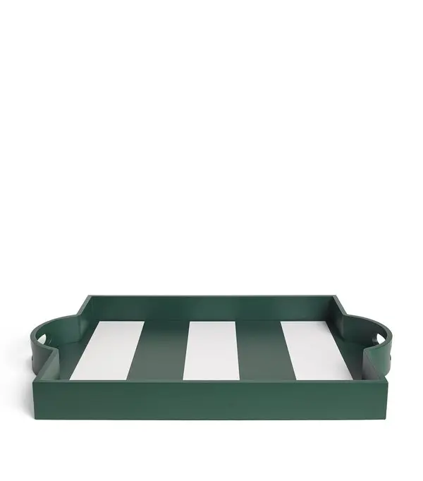 Harrods Large Stackable Tray - Green