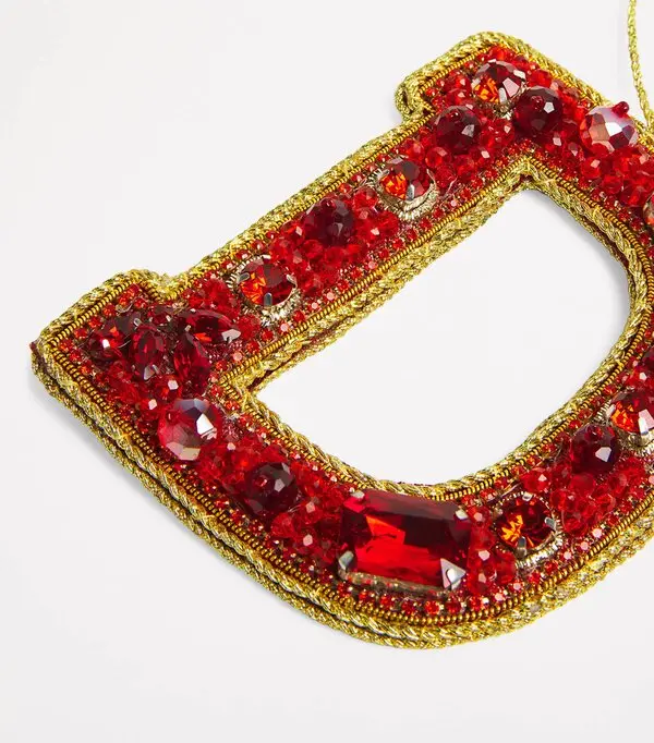 Tinker Tailor Embellished D Tree Decoration