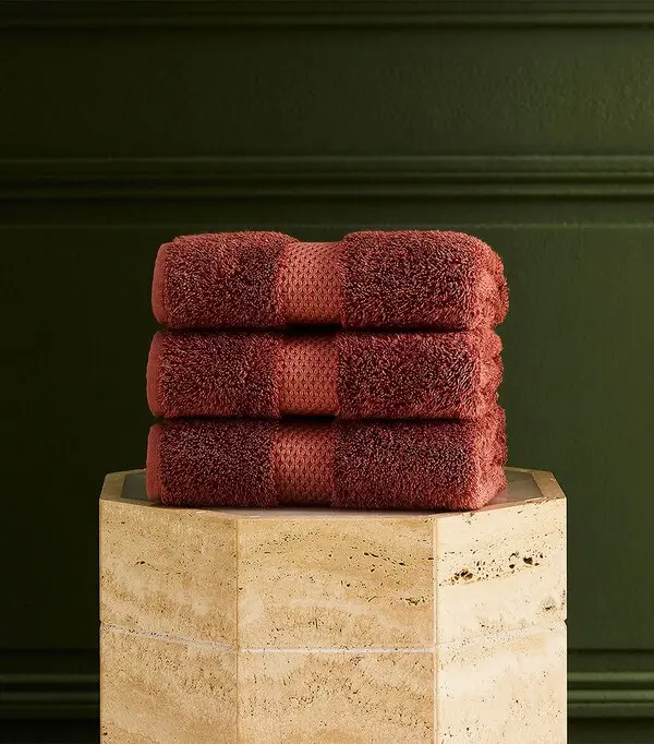 YVES DELORME Toile Santal Hand Towel - Pink