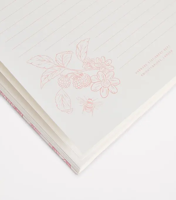 Harrods Toile A5 Notebook