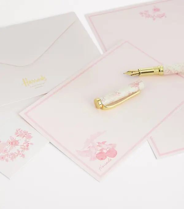 Harrods Toile Letter Writing Set