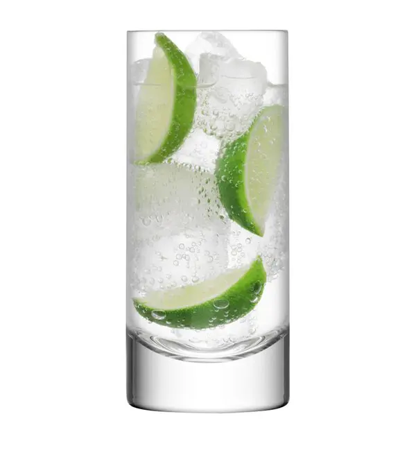 LSA INTERNATIONAL Set Of 2 Bar Highball Glasses