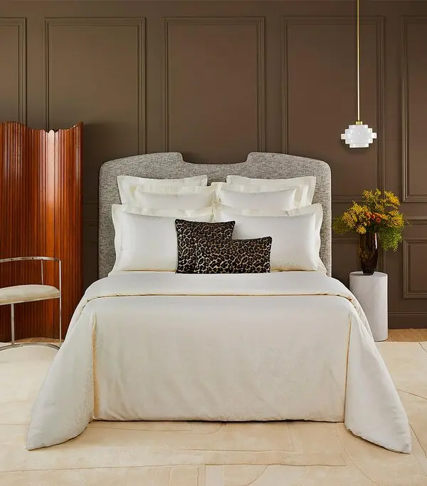YVES DELORME Leopard Super King Duvet Cover