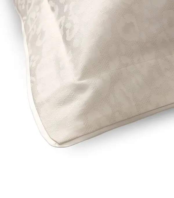 YVES DELORME Leopard Square Oxford Pillowcase
