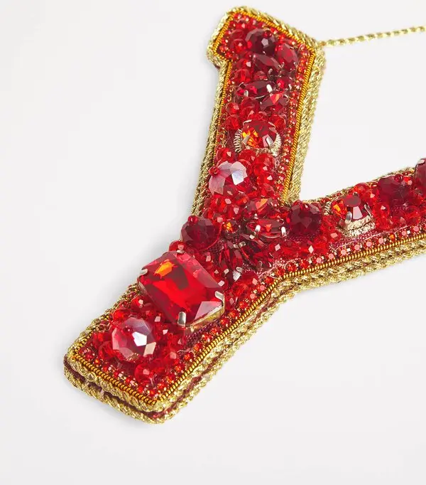 Tinker Tailor Embellished Y Tree Decoration