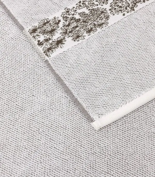 YVES DELORME Paysages Bath Towel - Grey