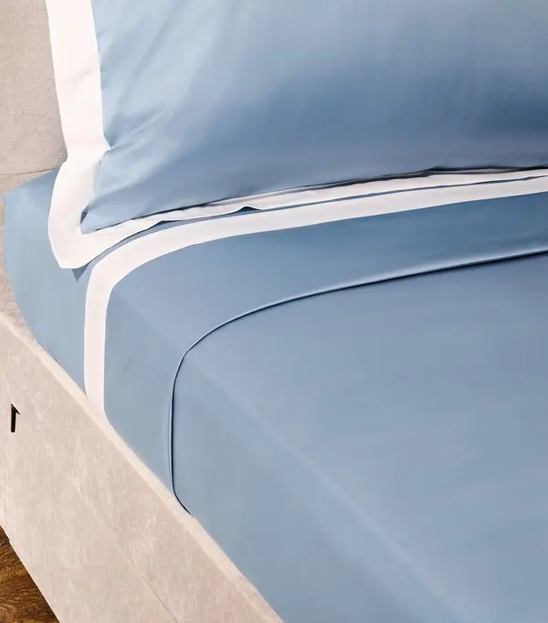 CELSO DE LEMOS Emma King Pillowcase - Blue