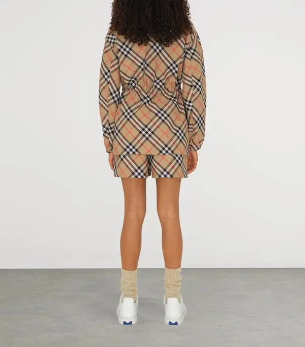 Burberry Check Technical Jacket