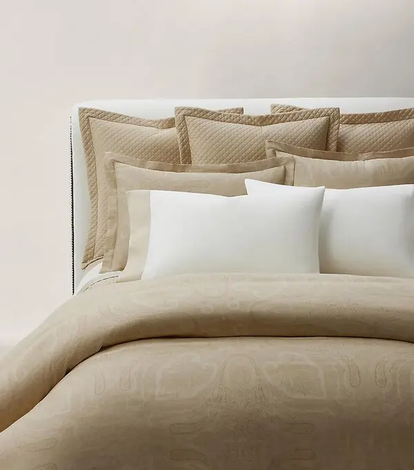 Ralph Lauren Doncaster Coastal Flat Sheet - Neutral