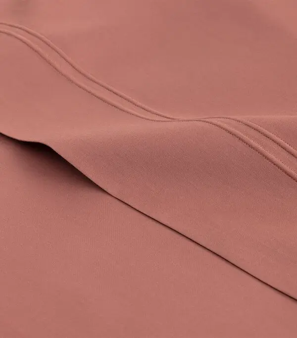YVES DELORME Triomphe Santal Flat Sheet - Pink