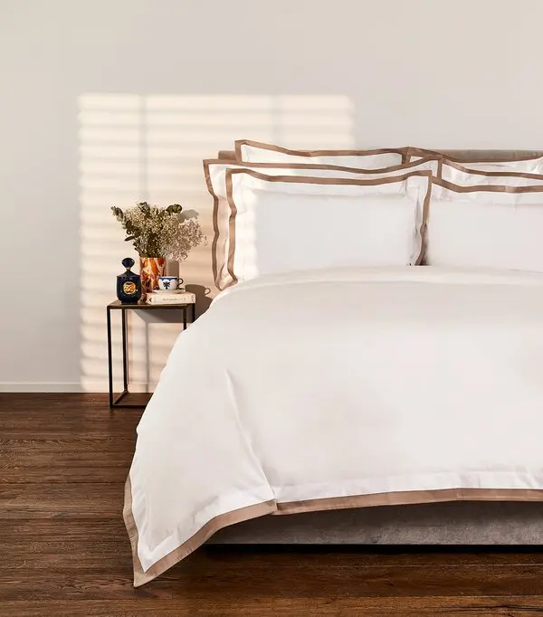 CELSO DE LEMOS Amir Square Pillowcase - Beige