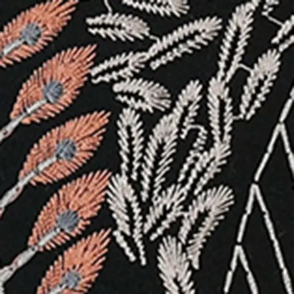 ROMO Embroidered Chiraco Serandite Cushion