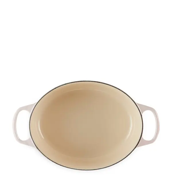 LE CREUSET Cast Iron Oval Casserole Dish - Blue