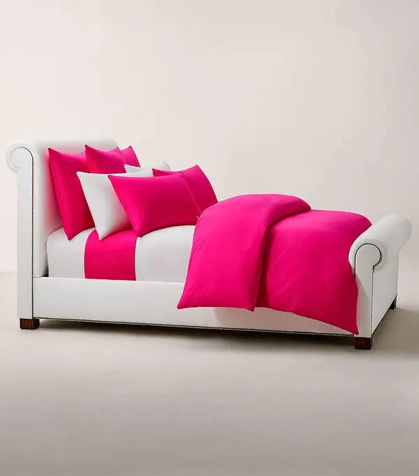 Ralph Lauren Cotton Polo Player Fitted Sheet - Pink