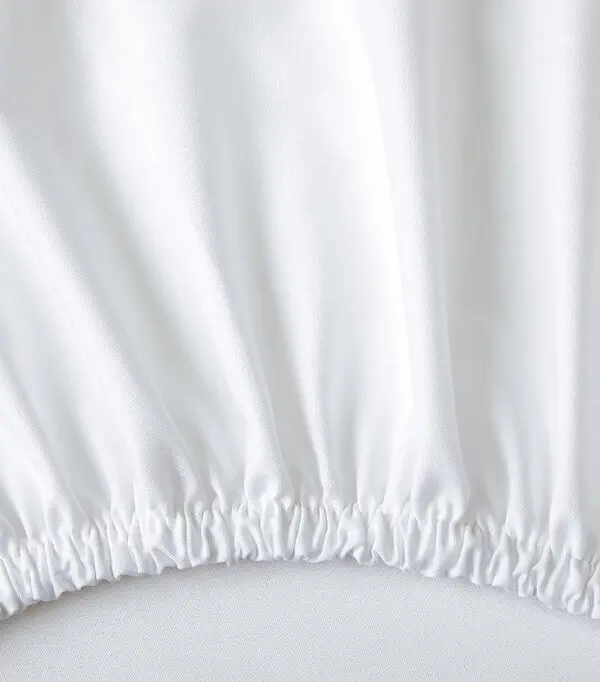 Ralph Lauren Polo Player Single Fitted Sheet - White