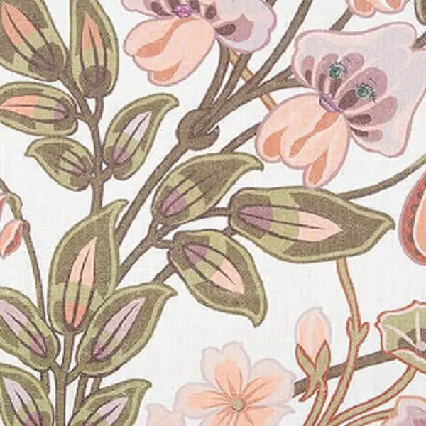 HOUSE OF HACKNEY Medium Hemp The Dancing Orchids Cushion