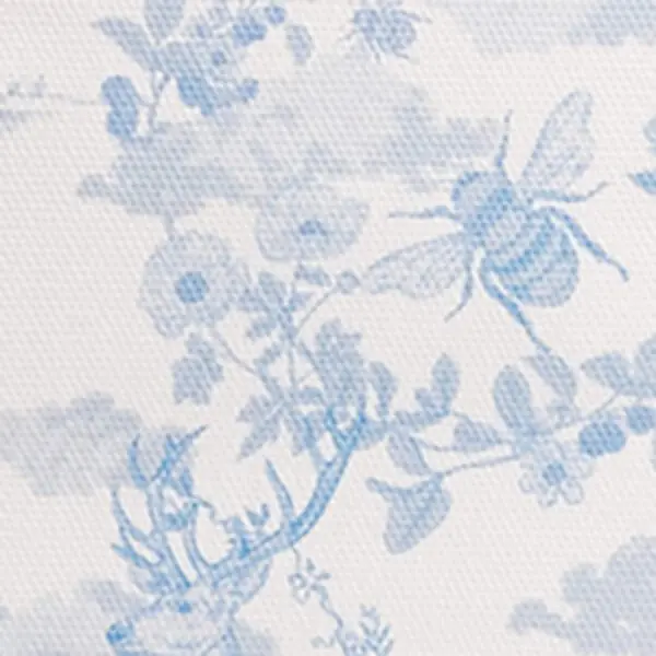 Harrods Medium Toile Print Tote Bag - Blue