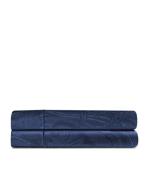 Ralph Lauren Doncaster Super King Flat Sheet - Navy