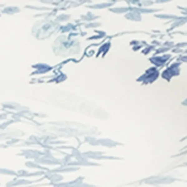 Harrods Bone China Toile Two-tier Cake Stand - Blue