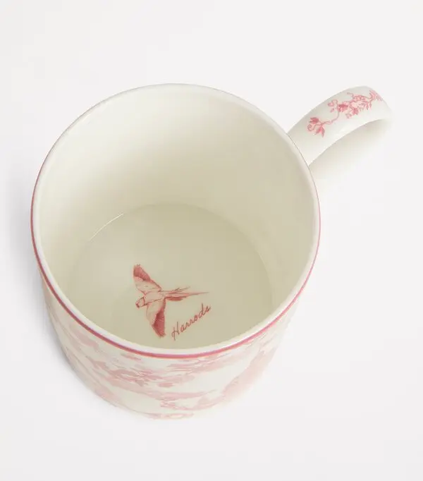 Harrods Bone China Toile Mug